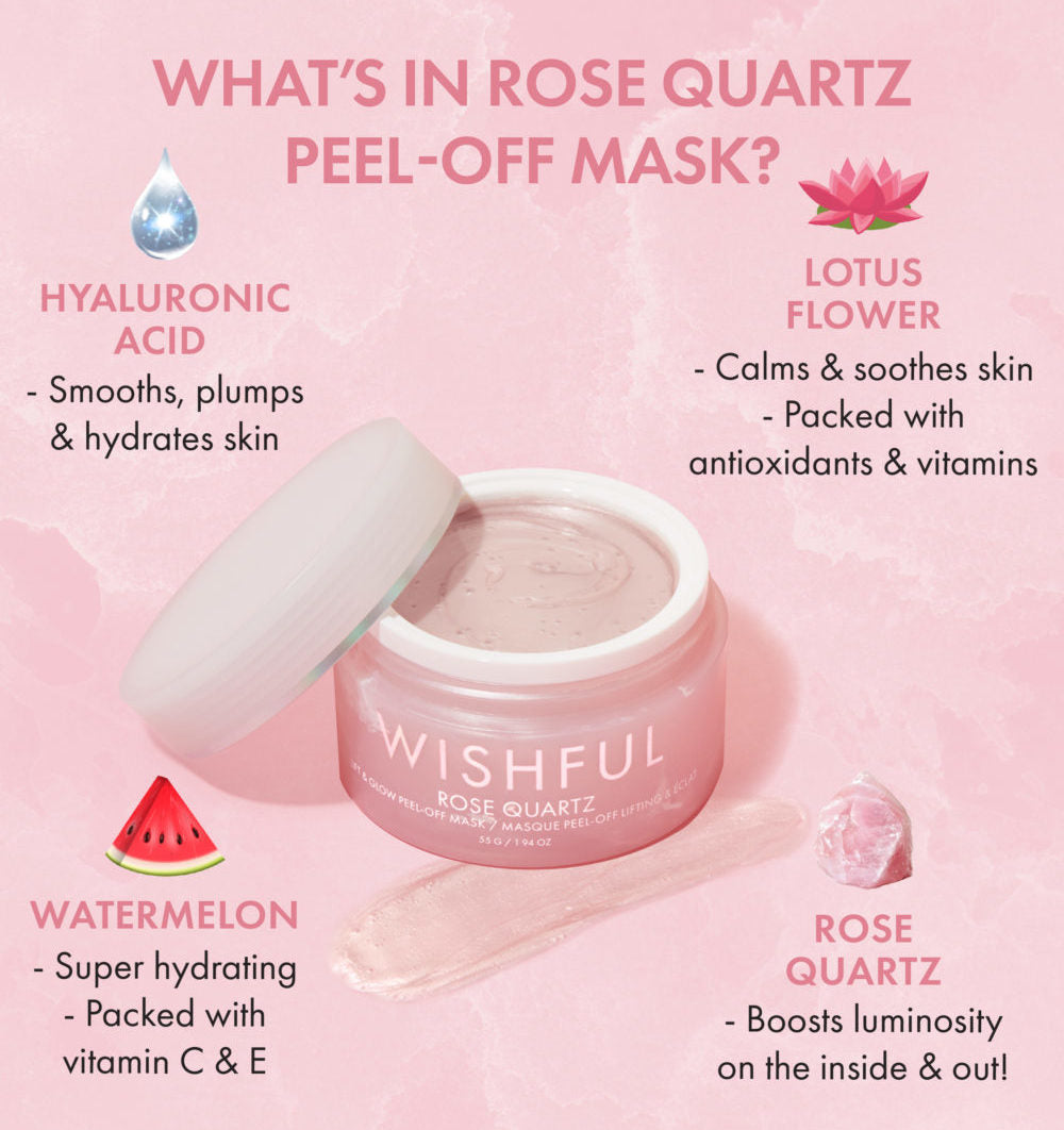 Huda Beauty Rose Peel-Off Mask